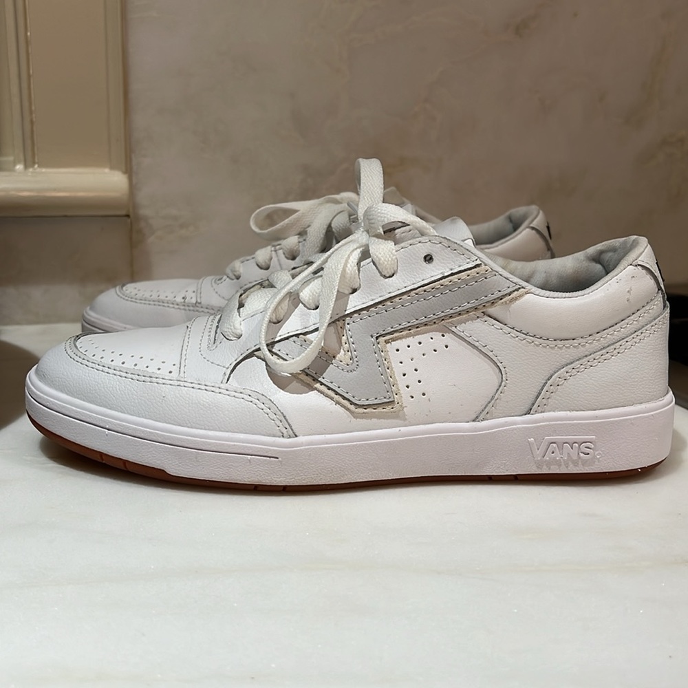Vans Lowland Comfycush White, Low Rise, Leather. Grea… - Gem